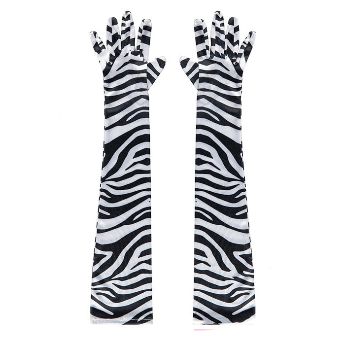 Zebra Pattern Gloves – OBEEY