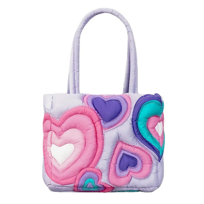 Heart Puffer Shoulder Bag – OBEEY