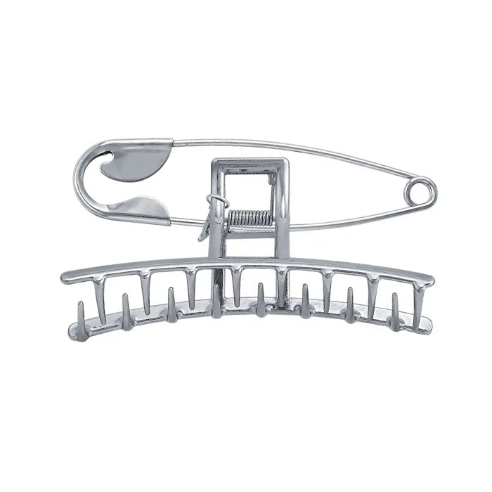 Huge Safety Pin Hair Claw – OBEEY