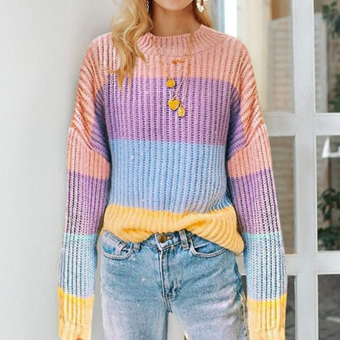 Pastel Rainbow Jumper – OBEEY