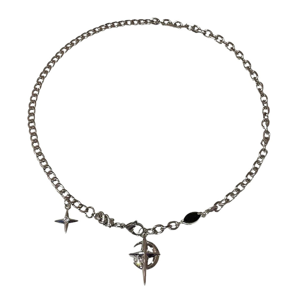 Silver Star Chain Necklace – OBEEY